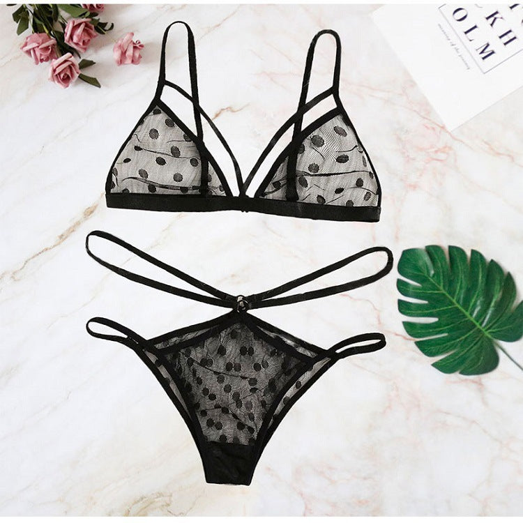 Three-point Lace Lingerie Set – Hook Luxe